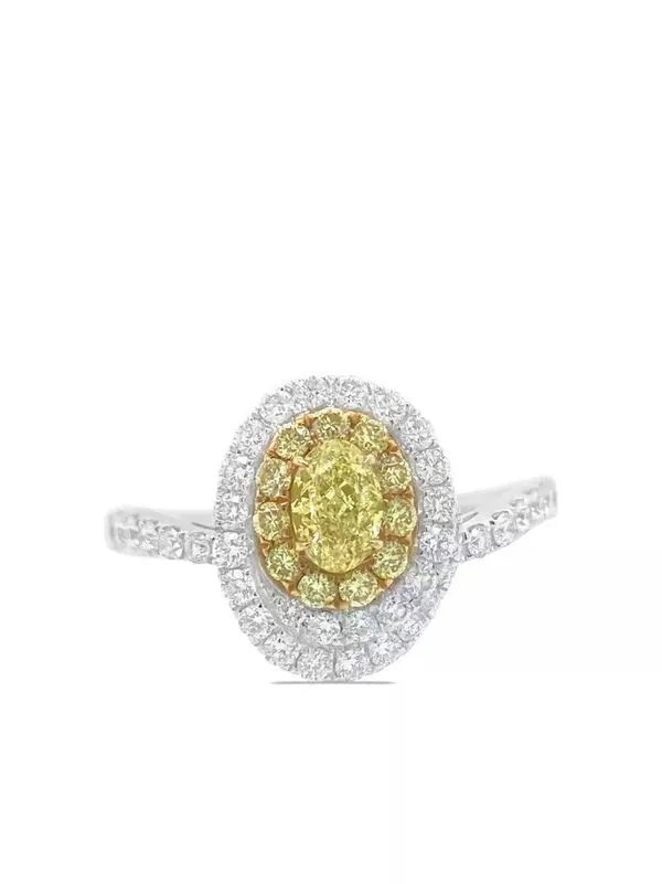HYT JEWELRY Diamond Ring - Silver