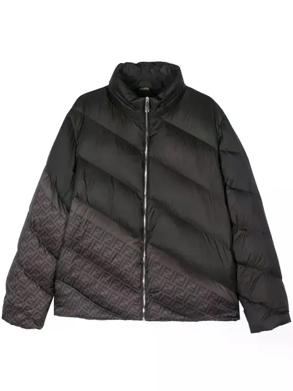 Fendi Ff-print Padded Puff Jacket