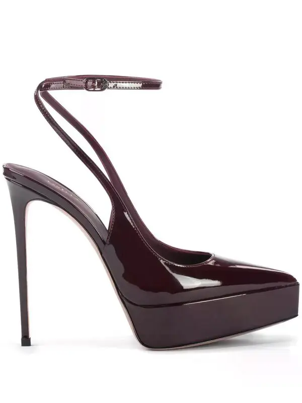 LE SILLA 140mm Uma Slingback Pumps - Red
