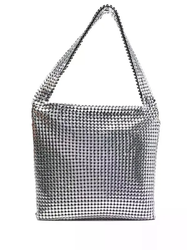Rabanne Embellished Shoulder Bag - Silver