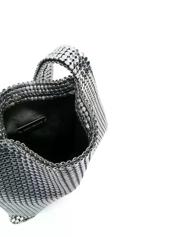 Rabanne Embellished Shoulder Bag - Silver