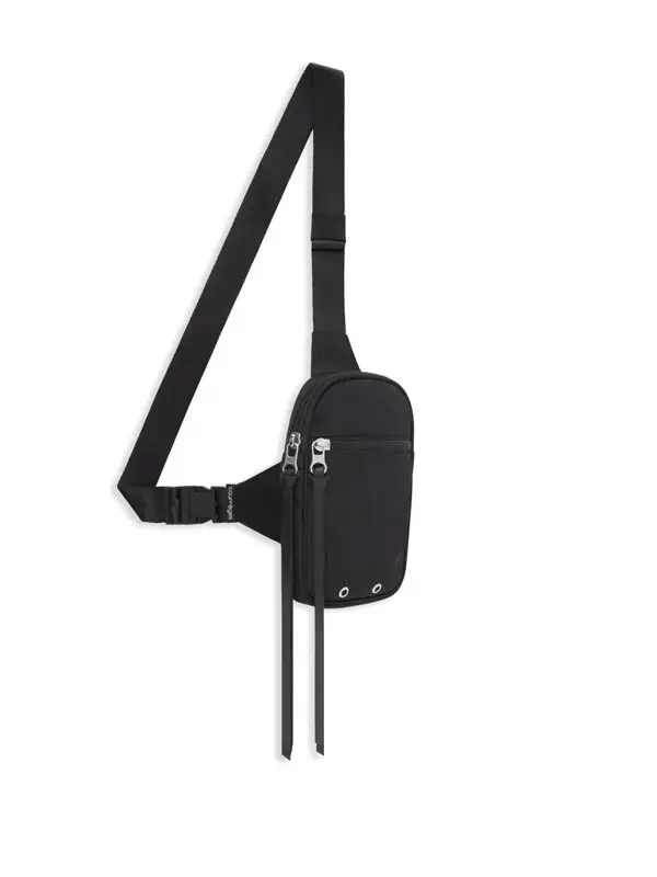 COURREGES Logo-tag Canvas Crossbody Bag