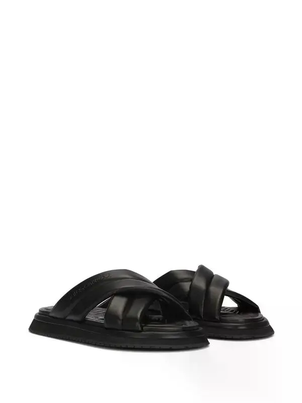 Dolce & Gabbana Crossover-strap Flat Sandals