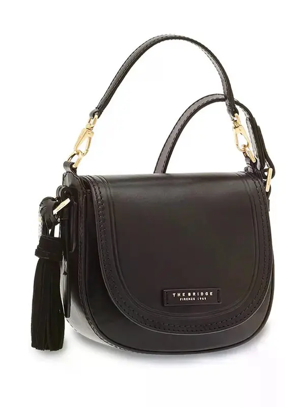 THE BRIDGE Leather Shoulder Bag