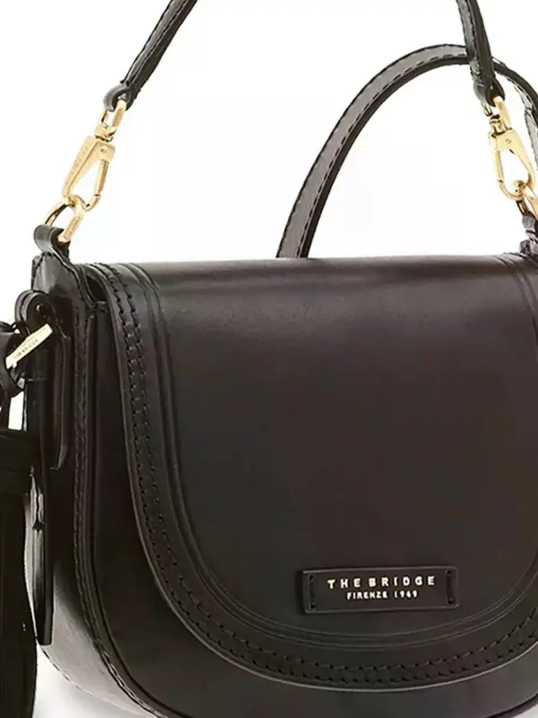 THE BRIDGE Leather Shoulder Bag
