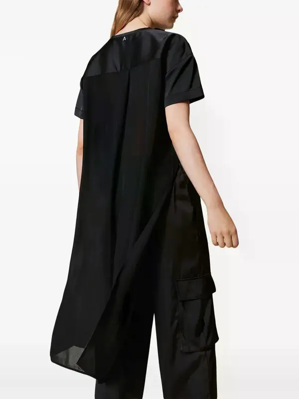 TWINSET Satin Asymmetric Blouse