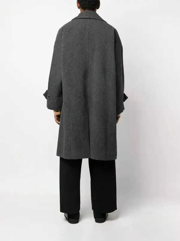 UMA WANG Cassie Single-breasted Virgin Wool Coat