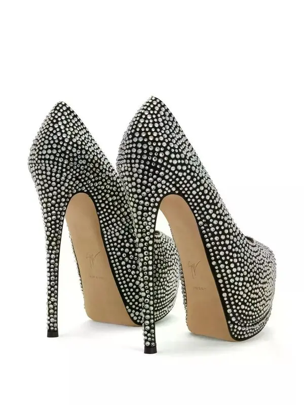 GIUSEPPE ZANOTTI 140mm Sharon Pumps - Black