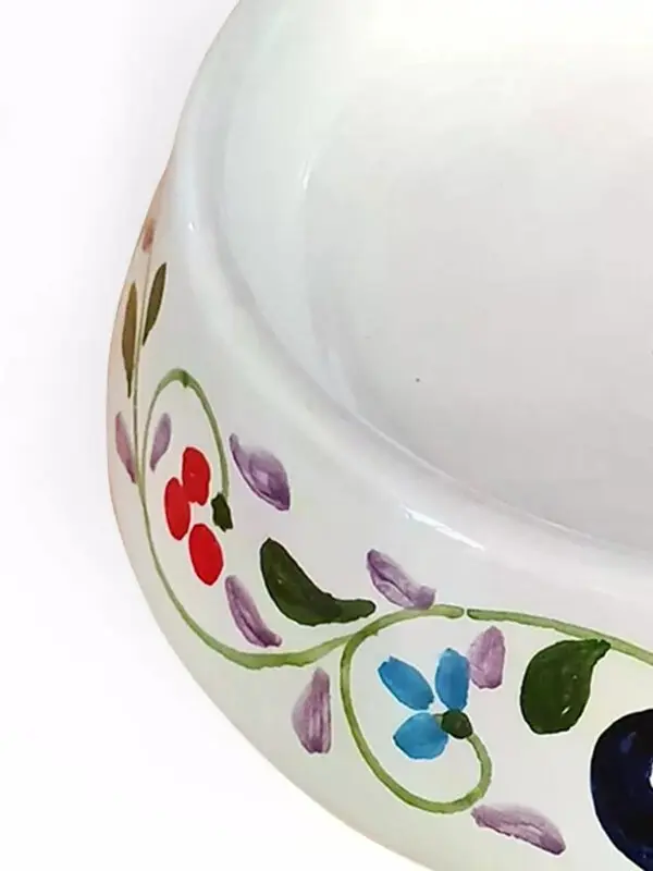 LES-OTTOMANS Small Hand-painted Bowl