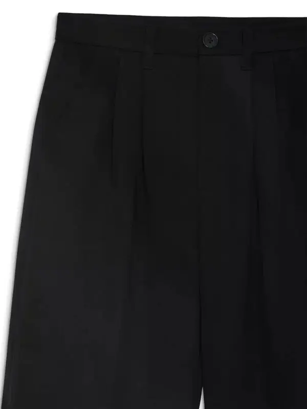 ANINE BING Carrie Wide-leg Wool Trousers