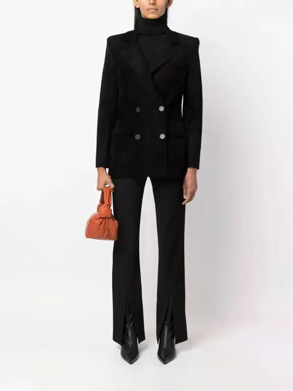 ANTONINO VALENTI Notched-lapel Double-breasted Blazer