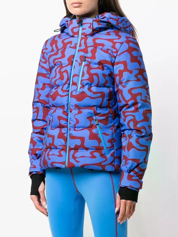 Aztech Mountain Nuke Ski-suit Jacket - Blue