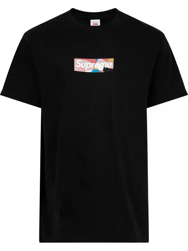Supreme X Emilio Pucci Box Logo T-shirt - Black