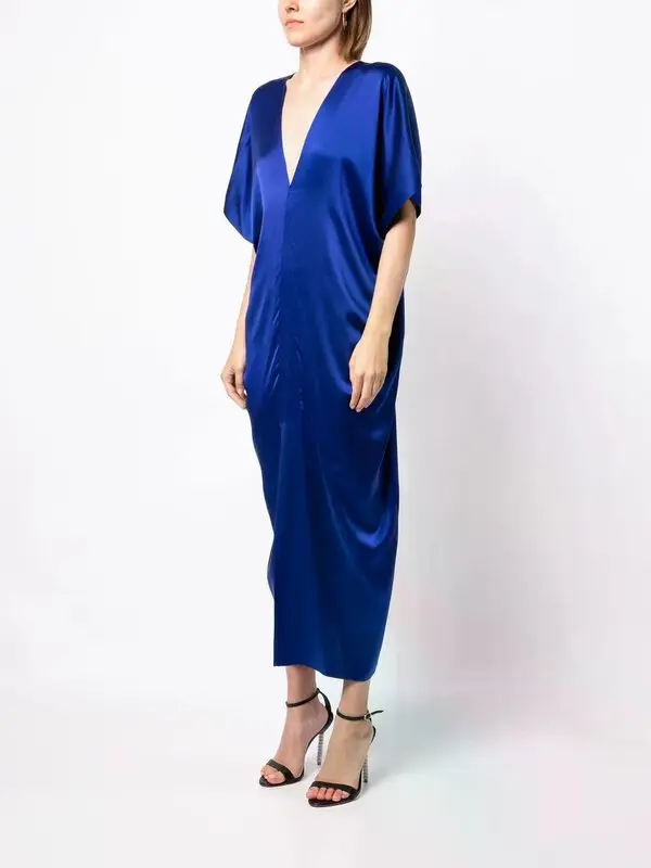 Voz Silk Kaftan Dress