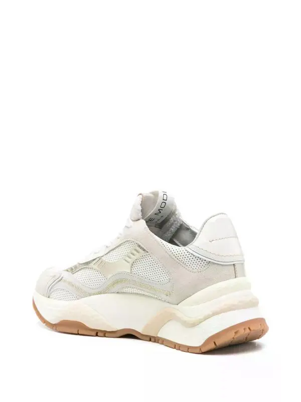Philippe Model Panelled Design Sneakers - Neutrals