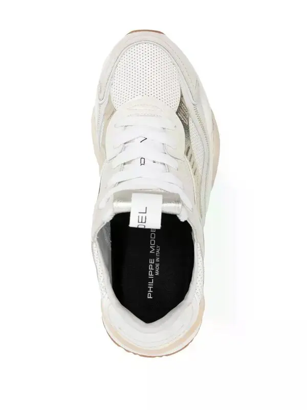 Philippe Model Panelled Design Sneakers - Neutrals