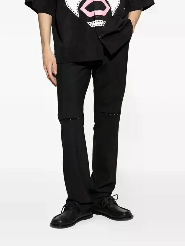 Dsquared2 Tailored Trousers With Cut-out Detailing