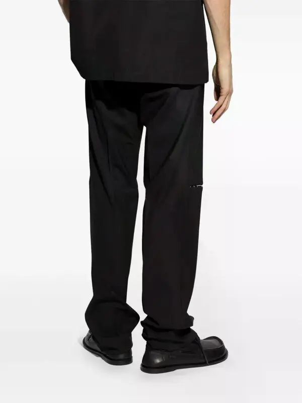 Dsquared2 Tailored Trousers With Cut-out Detailing