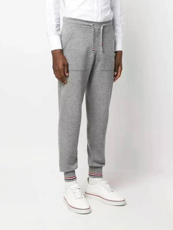 Thom Browne Cashmere Knitted Track Pants