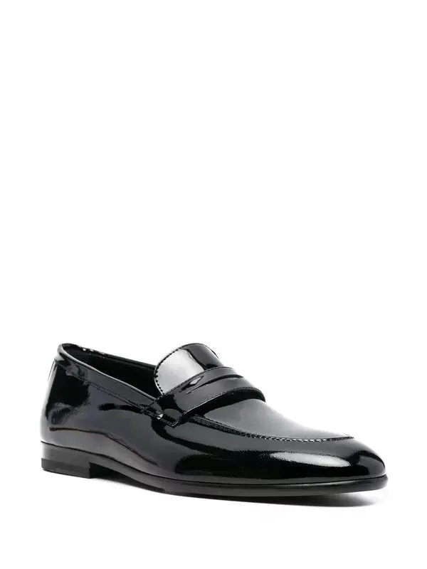 SCAROSSO Marzio Patent Leather Loafers