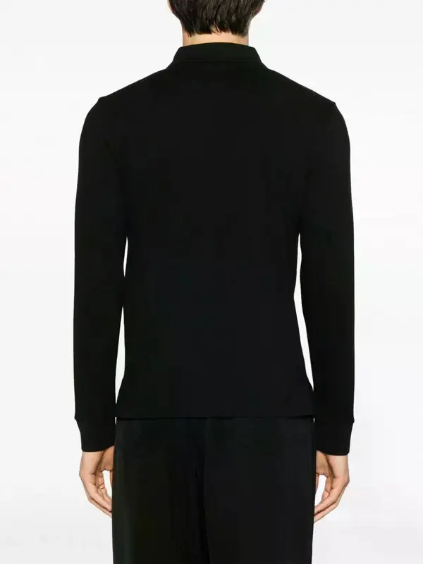 Saint Laurent Logo-embroidered Polo Shirt