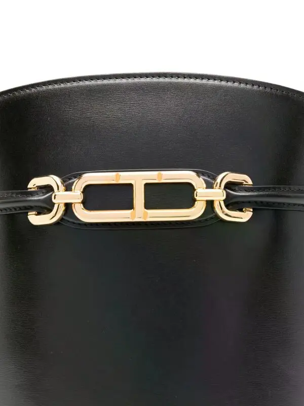 TOM FORD Logo-plaque Bucket Bag