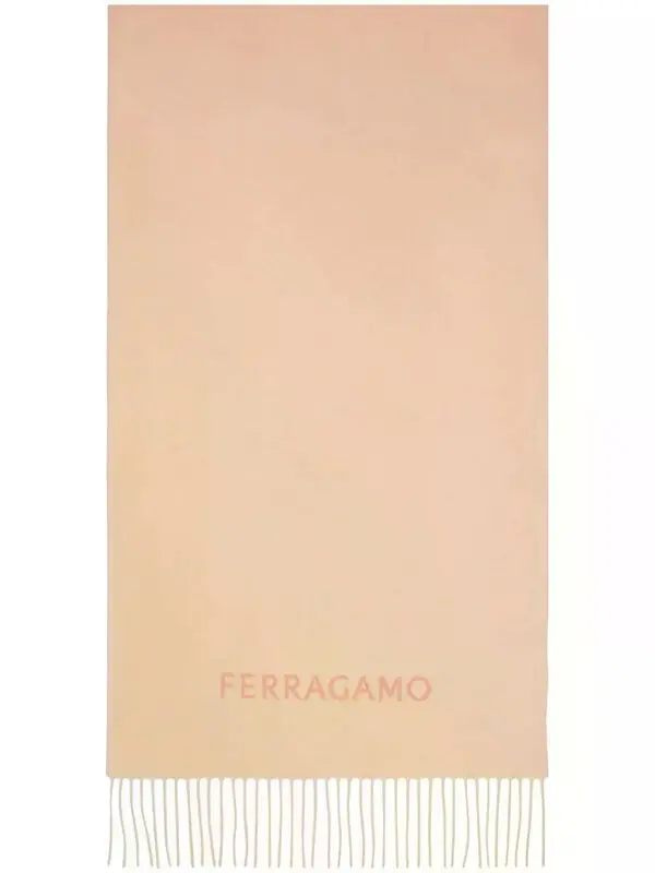 FERRAGAMO Gradient-effect Cashmere Scarf - Pink