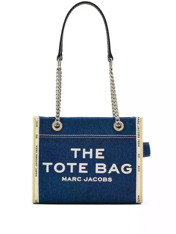Marc Jacobs The Denim Chain Small Tote Bag