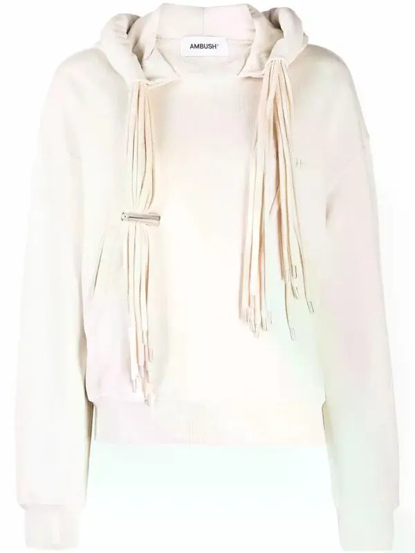 AMBUSH Multi Cord Cotton Hoodie - Neutrals