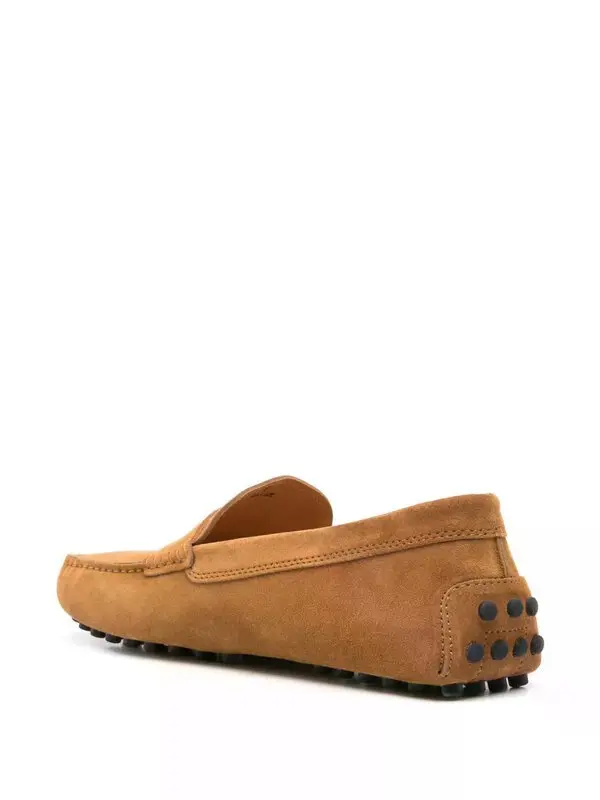 TOD'S Suede Loafers - Brown