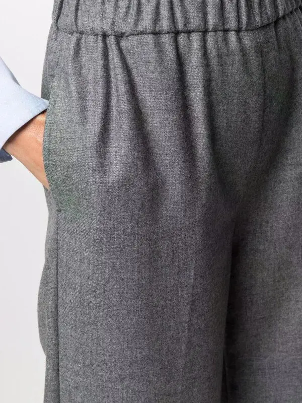 Aspesi Wide-leg Cropped Trousers