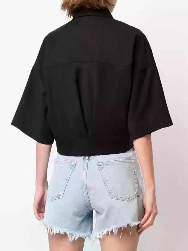 AMBUSH Cropped Cotton Shirt