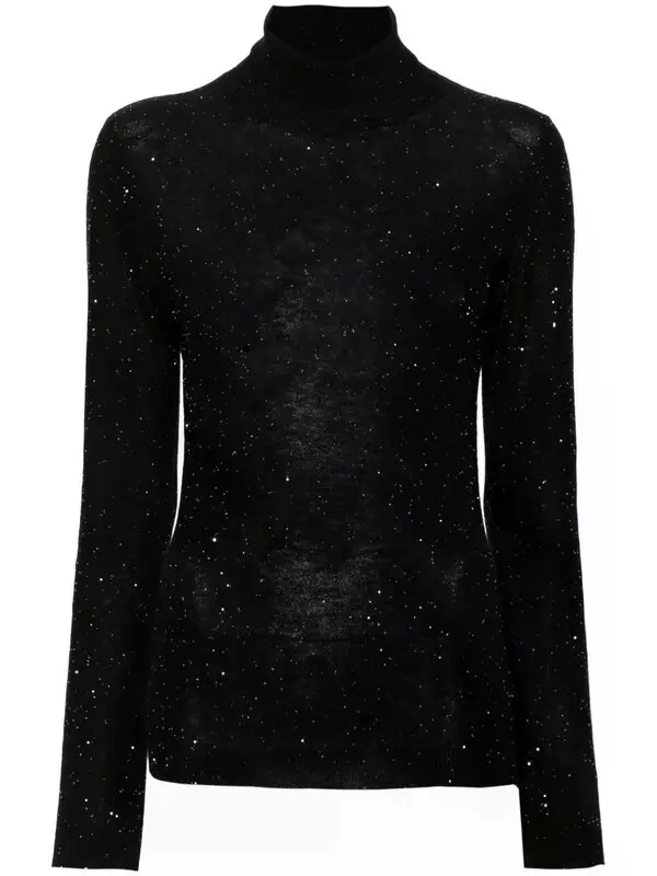 Fabiana Filippi Roll-neck Wool-blend Sweater