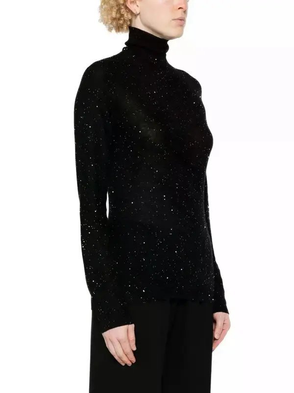 Fabiana Filippi Roll-neck Wool-blend Sweater