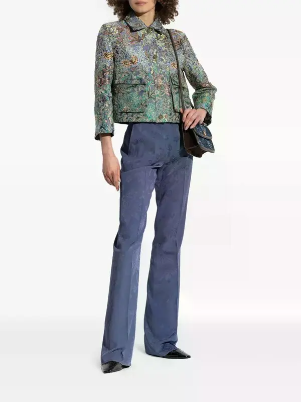 Etro Floral-print Trousers