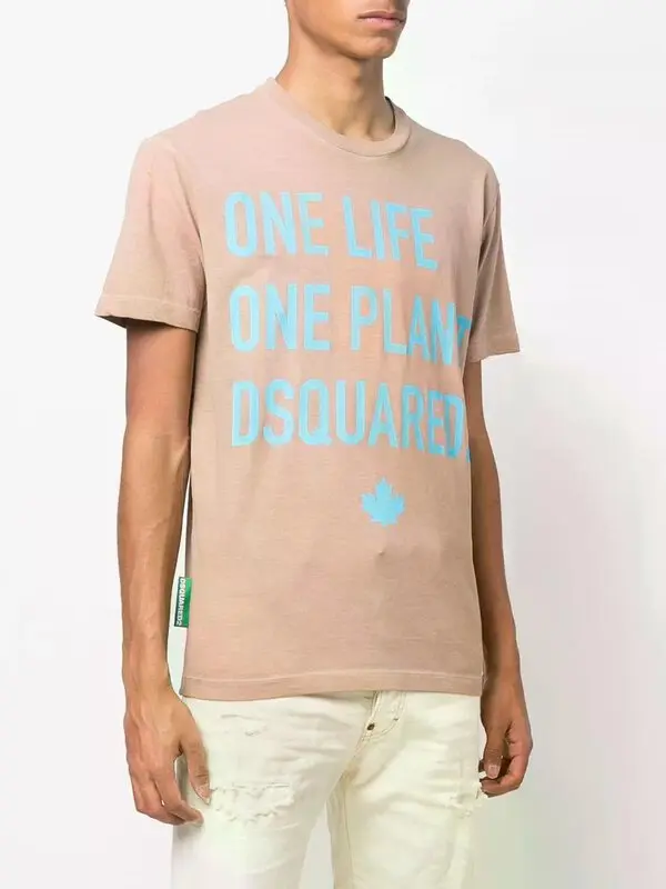Dsquared2 Slogan-print Cotton T-shirt