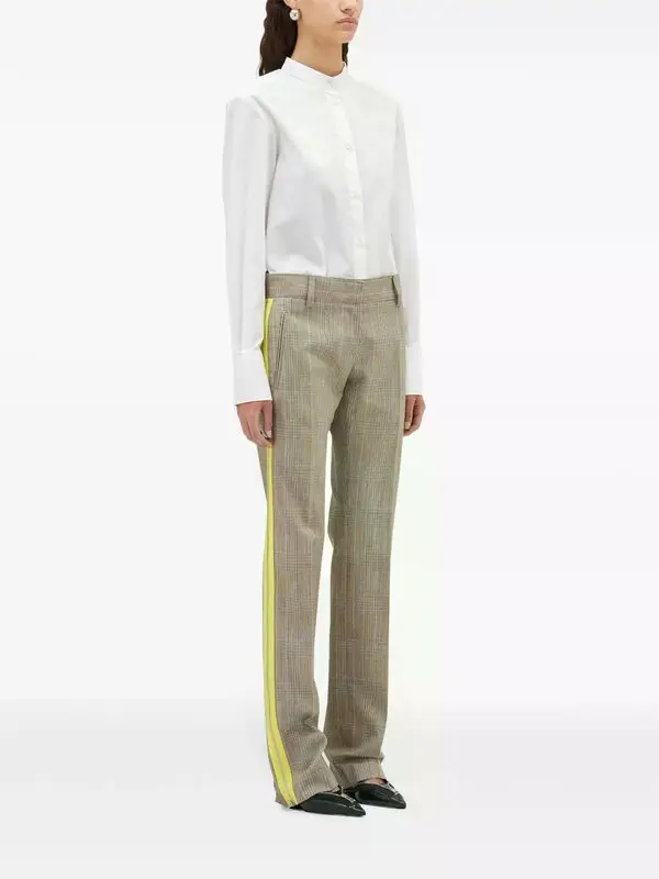 MSGM Side-zip Straight Trousers