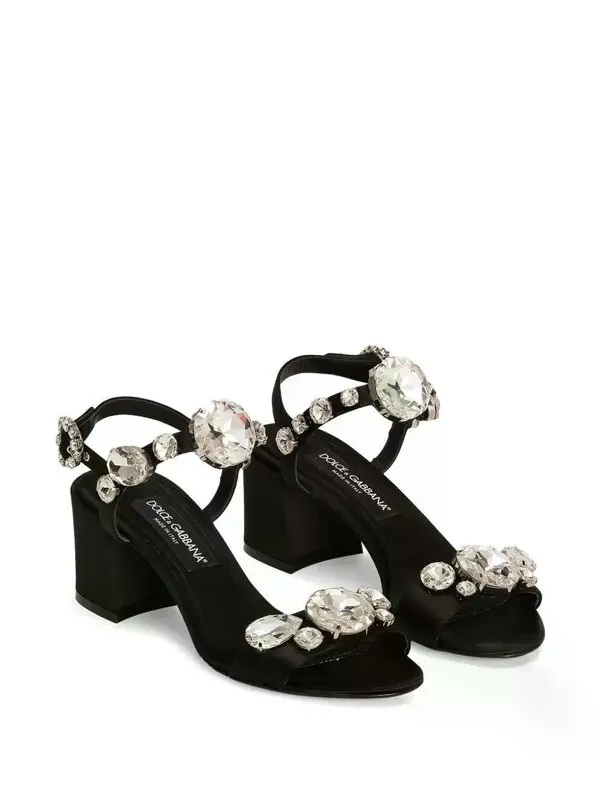 Dolce & Gabbana Embellished Crystal Sandals
