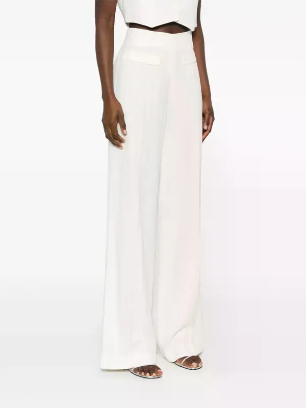Sandro Pinstripe Sequined Trousers
