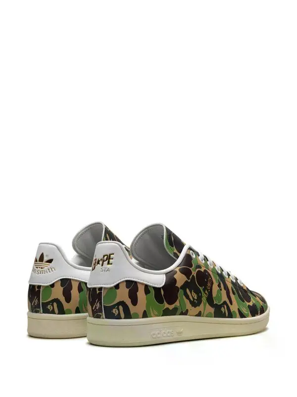 Adidas Stan Smith Bape Abc Camo Sneakers