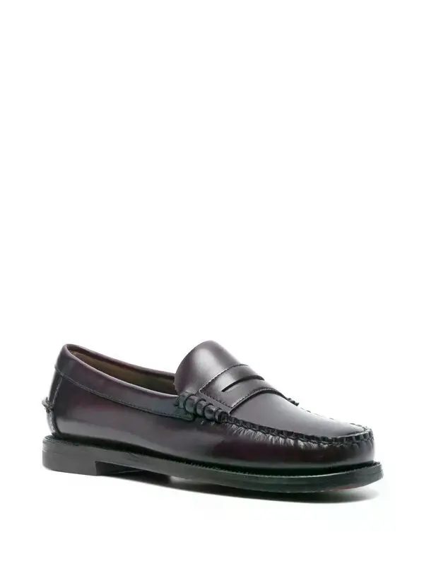 SEBAGO Round-toe Loafers - Brown