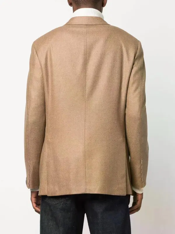 Caruso Single-breasted Wool-cashmere Blazer