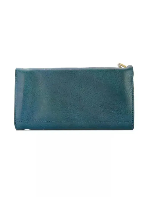 AS2OV Oiled Shrink Long Wallet - Blue