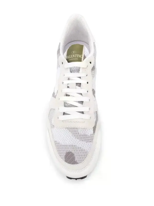 Valentino Garavani Camouflage Rockrunner Sneakers