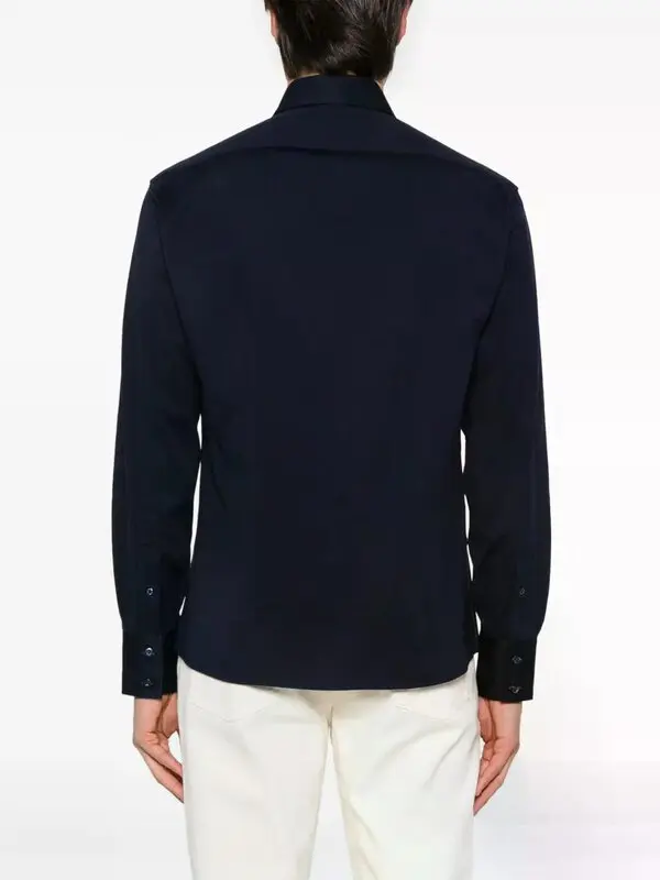 Brunello Cucinelli Cotton Shirt - Blue