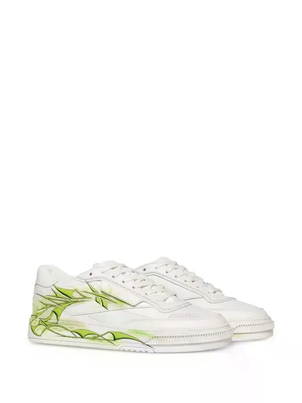 REEBOK Club C Logo-print Sneakers - Neutrals