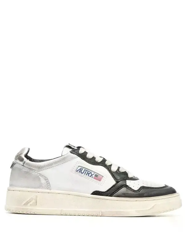 AUTRY Medalist Leather Sneakers - White