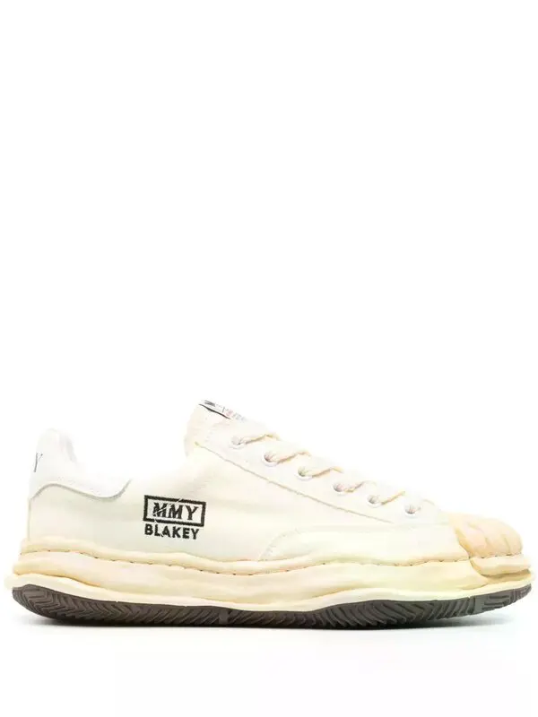 Mihara Yasuhiro Blakey Canvas Sneakers - Neutrals