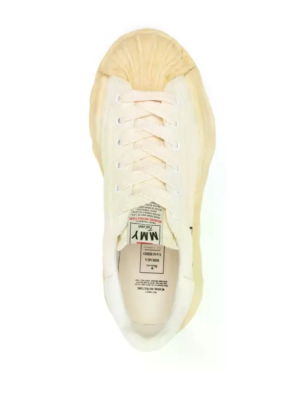 Mihara Yasuhiro Blakey Canvas Sneakers - Neutrals