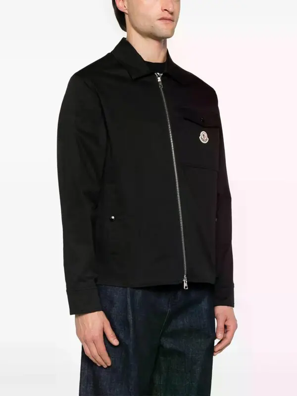 Moncler Zip-up Shirt Jacket